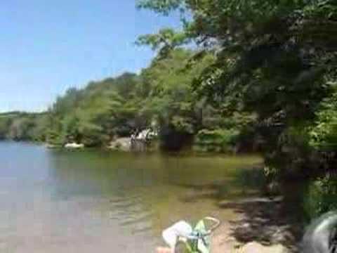 Crystal Lake Beach, Orleans, Mass - YouTube