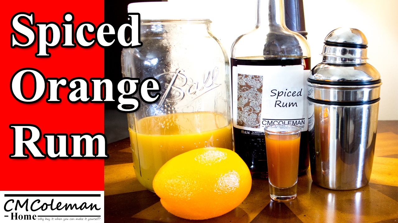 Orange Spiced Rum Shot - YouTube