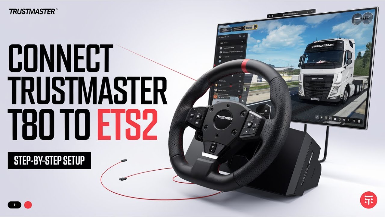 How to Connect Thrustmaster T80 to Euro Truck Simulator 2 (Easy Setup ...