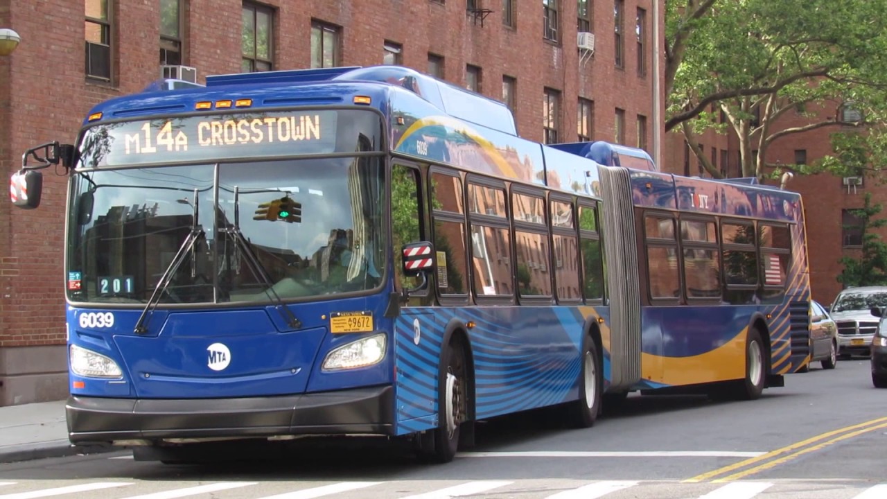 MTA MaBSTOA Bus: New Flyer XD60 "Xcelsior" Articulated #6039 on the ...