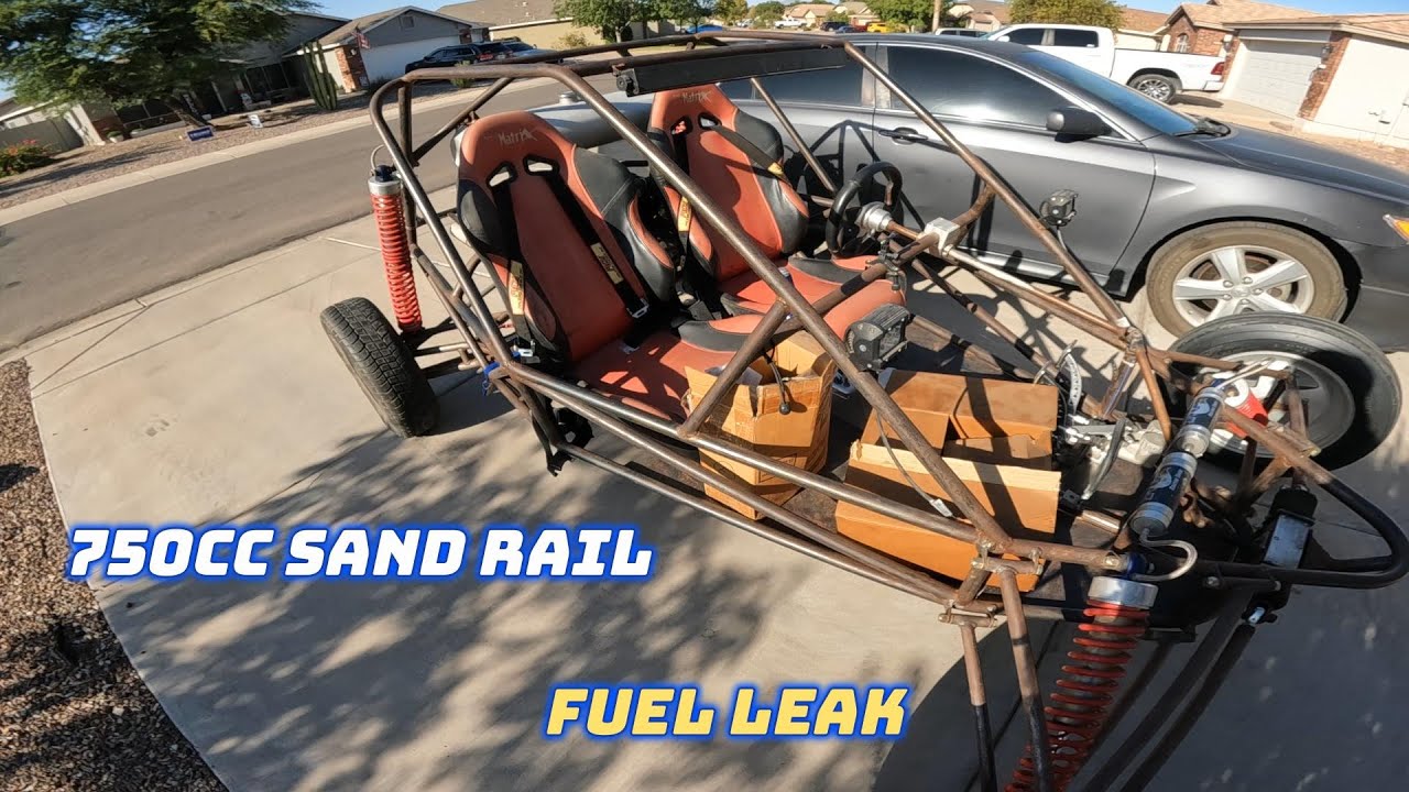 Sand rail fuel leak. - YouTube