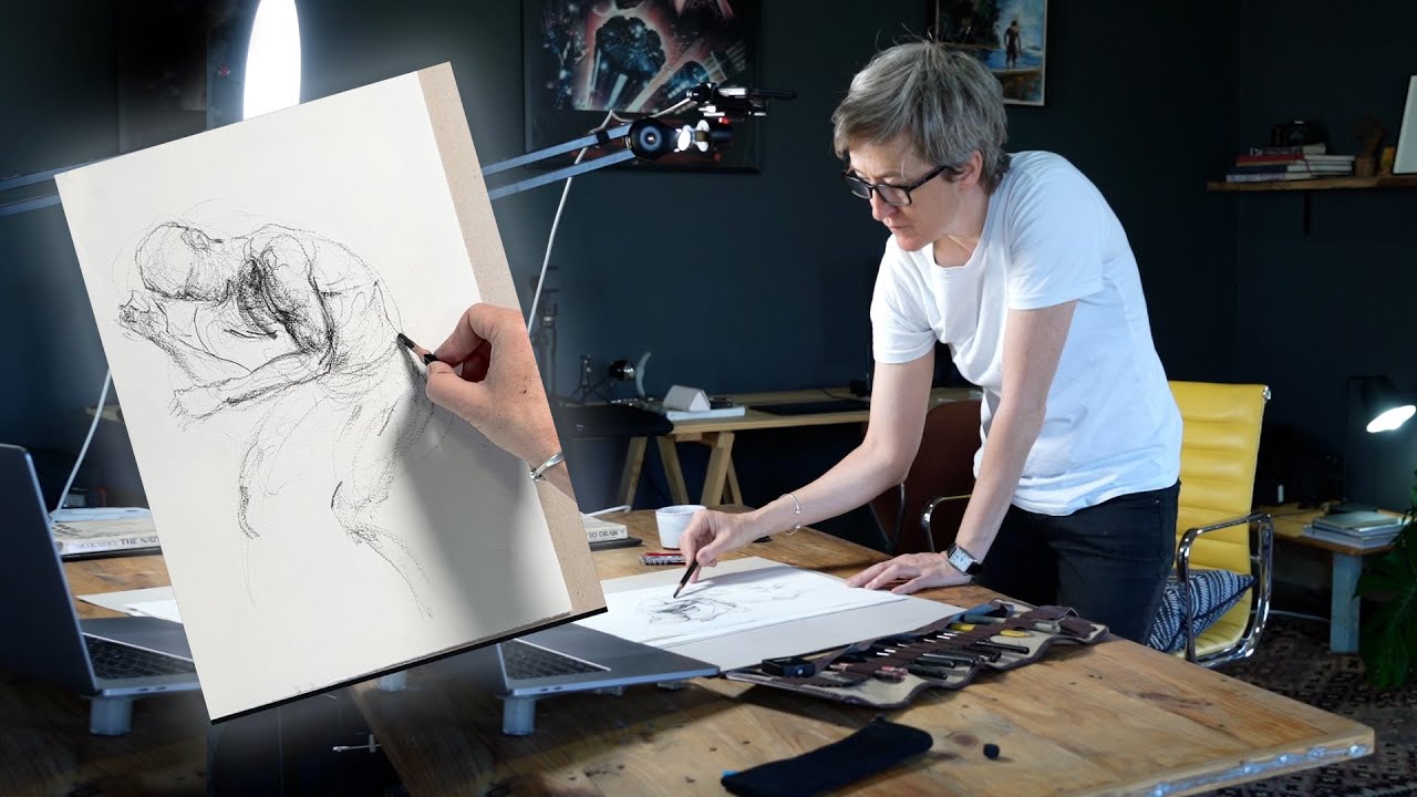 The Beautiful Scribble (a Gesture Drawing Technique) - YouTube