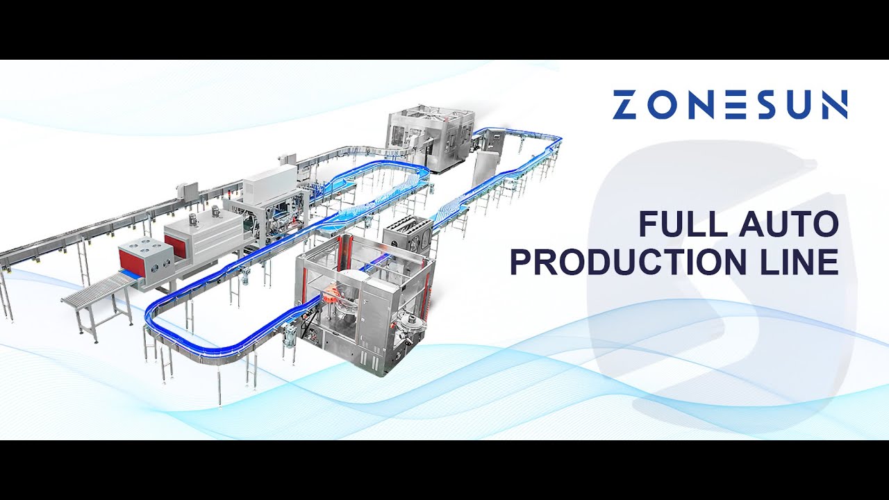 ZONESUN Full Automatic Production Line - YouTube