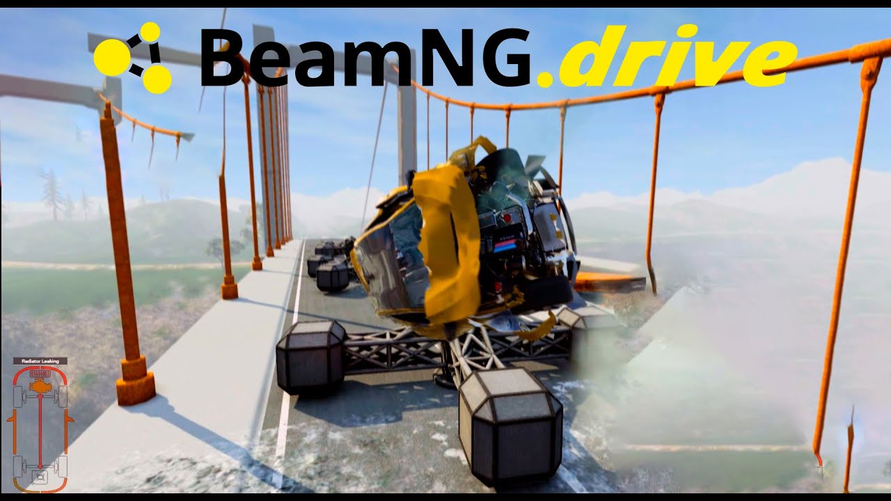 The Machines BeamNG drive VS Jump from the Centrifuge - YouTube