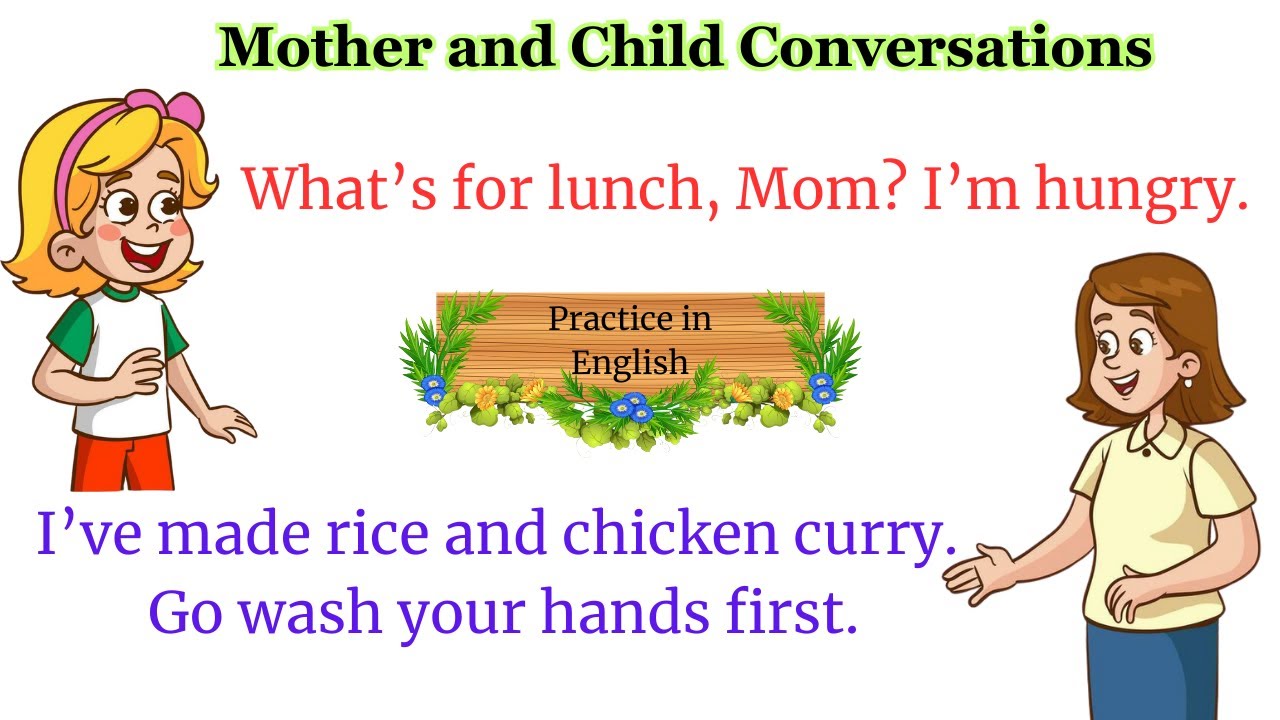 Mother and Child Conversations | Daily Use English Conversations ...