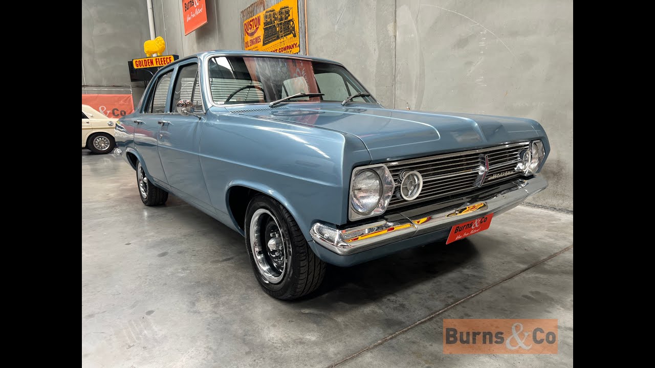 1966 HR Holden Sedan - YouTube