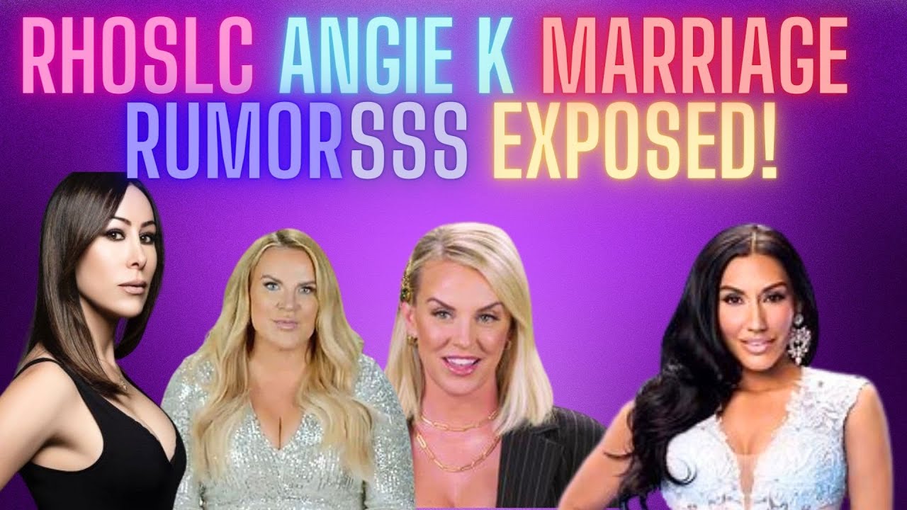 RHOSLC Angie K Marriage Rumorssss Exposed #rhoslc #bravotv - YouTube