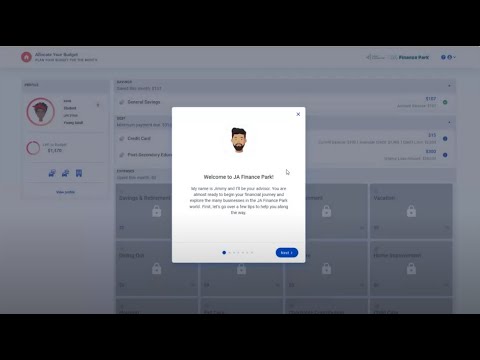 JA Finance Park - Middle School Simulation Demo - YouTube