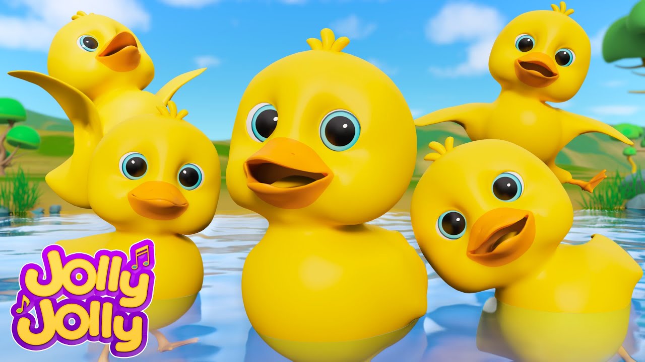Five little ducks, Itsy bitsy spider + More | @JollyJollysongs668 ...