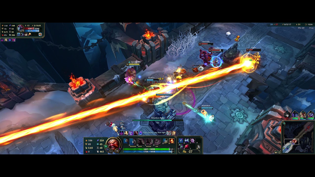 League of Legends. Gragas/Aram. 4k video. - YouTube