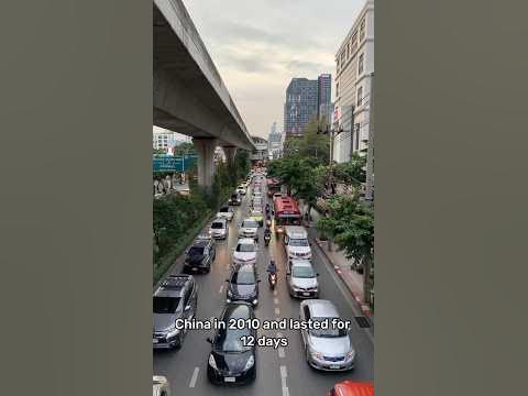 Longest traffic jam in world | 97 kilometres jam in china - YouTube