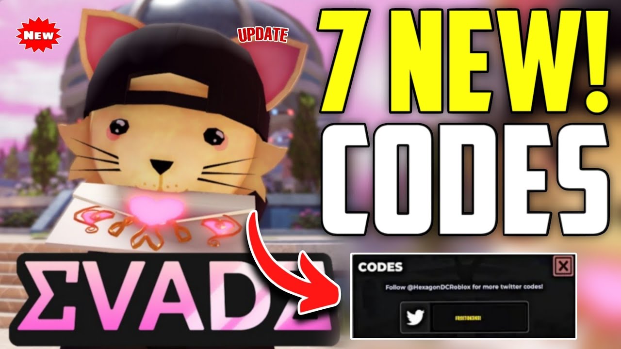 *NEW CODES* ROBLOX EVADE CODES 2025 | EVADE CODES | EVADE VALENTINES UPDATE - YouTube