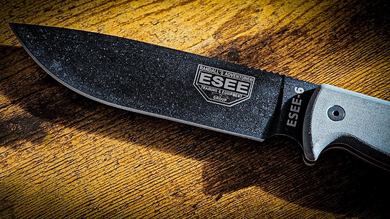ESEE 6 - If you can only have one survival knife - YouTube