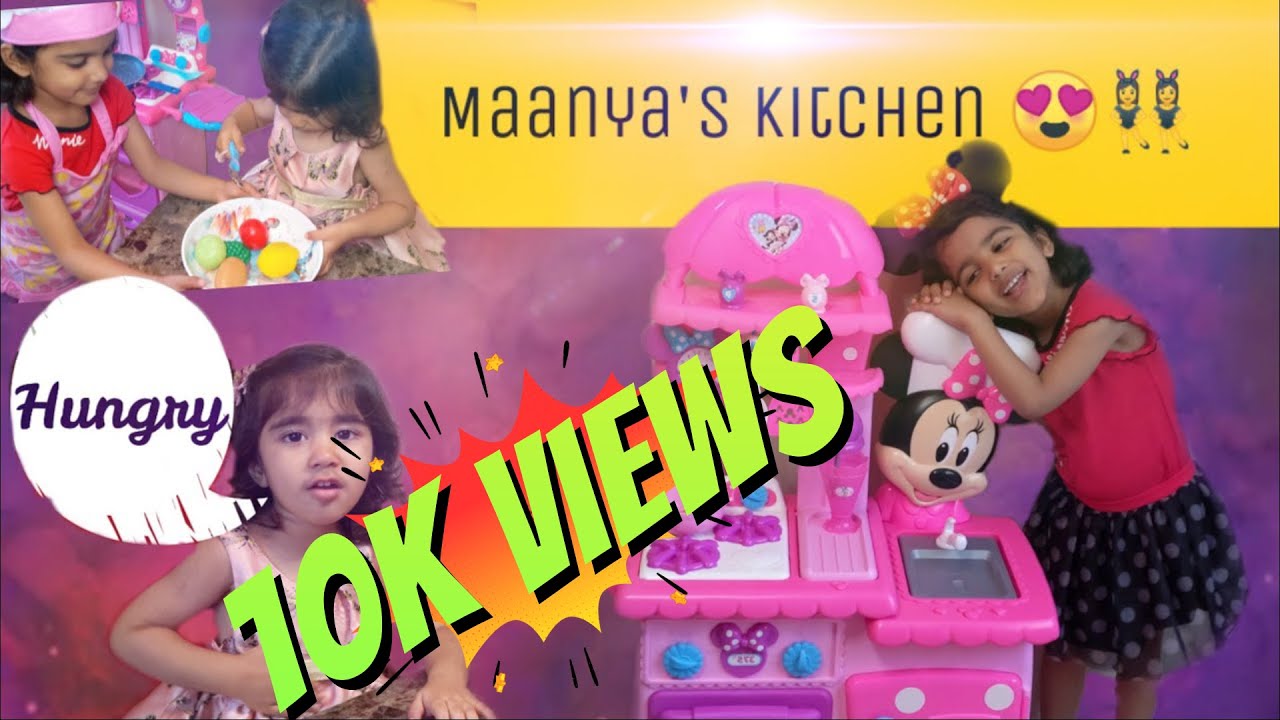 Minnie Mouse Kitchen Toy Set | Disney Toys | Girls Kitchen | Toy ...