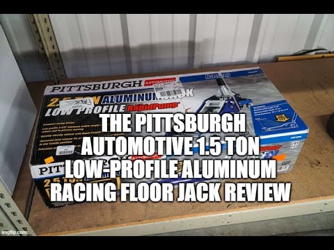 Harbor Freight PITTSBURGH AUTOMOTIVE 1.5 Ton Low-Profile Aluminum ...