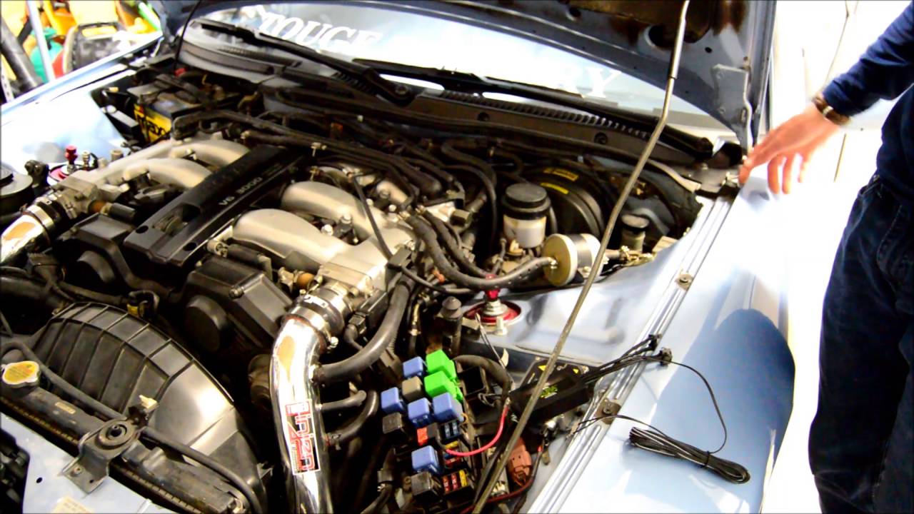 Interior and Afterglow Lights for the 300zx - YouTube