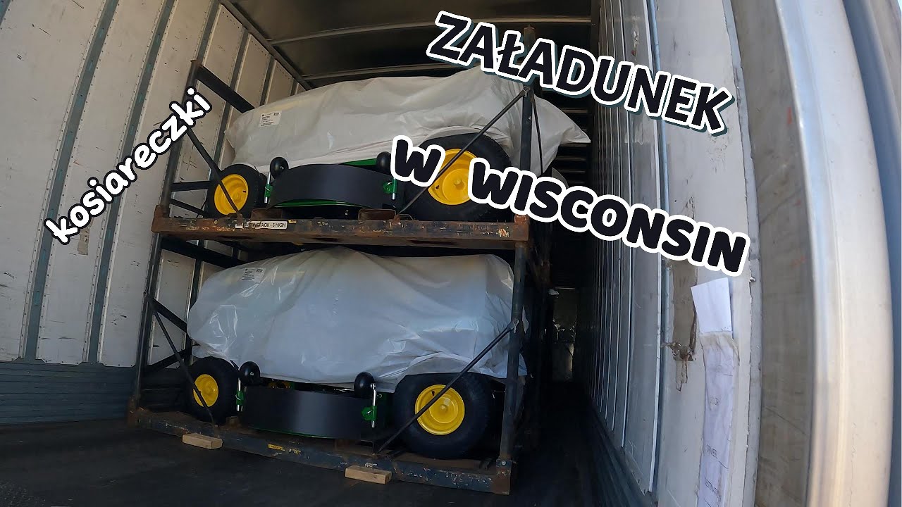 Załadunek w Wisconsin|Jade do SC|Noc na rampie|Realia pracy w USA 10/3 ...