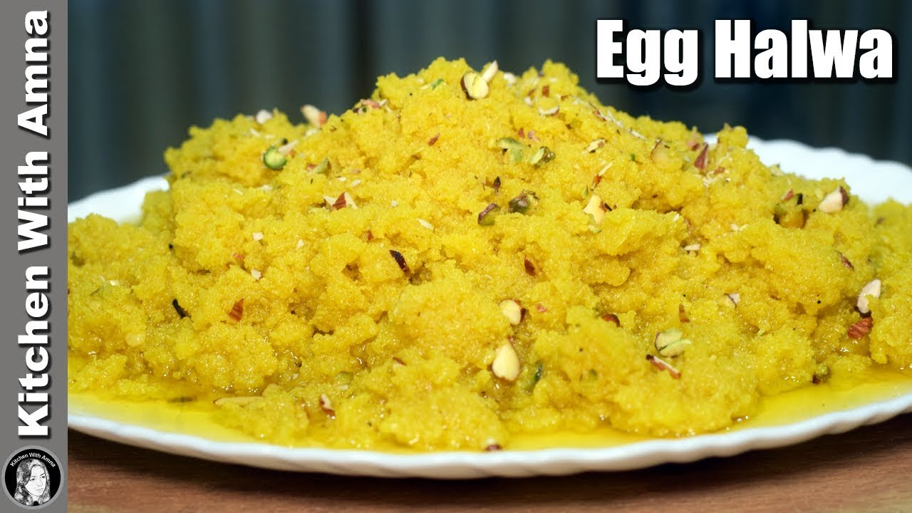 Winter Special Anday Ka Halwa With Homemade Khoya - Egg Halwa Recipe ...