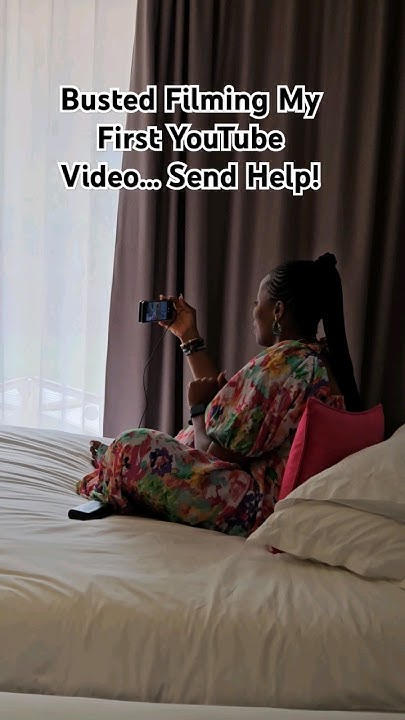 Busted Filming My First YouTube Video… Send Help! #Trending POV: Trying to be a YouTuber in ...
