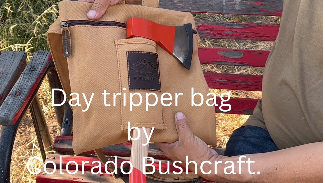 Day tripper bag made by Colorodo Bushcraft. - YouTube