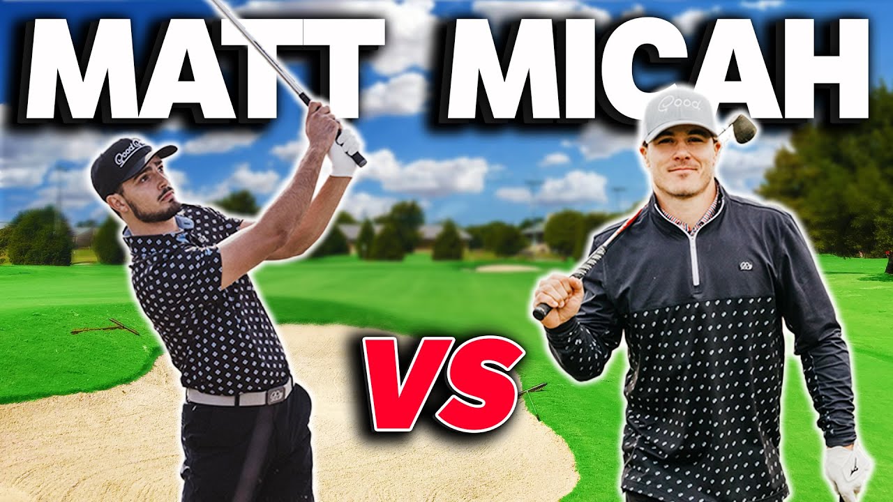 We’re Back!! I Challenged Matt Scharff To A 9 Hole Golf Match - YouTube