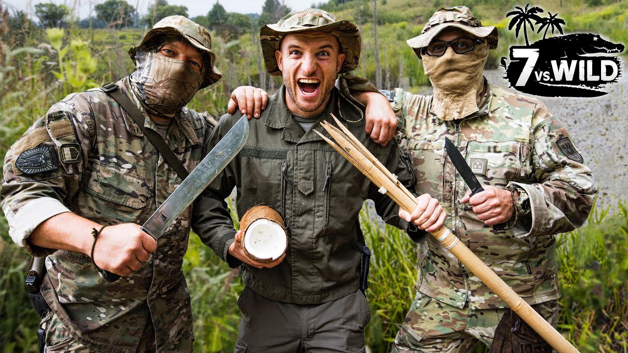 24H JAGDKOMMANDO SURVIVAL TRAINING | 7 vs. Wild Vorbereitung - Teil 2 ...