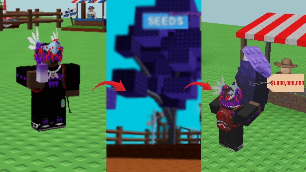 I tried to make the BIGGEST Moon Mango Tree In Roblox Grow a Garden ...