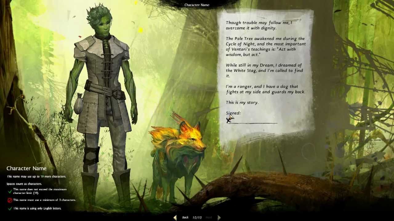 Guild Wars 2 - Sylvari Ranger Gameplay - Beta Ep 6 - YouTube