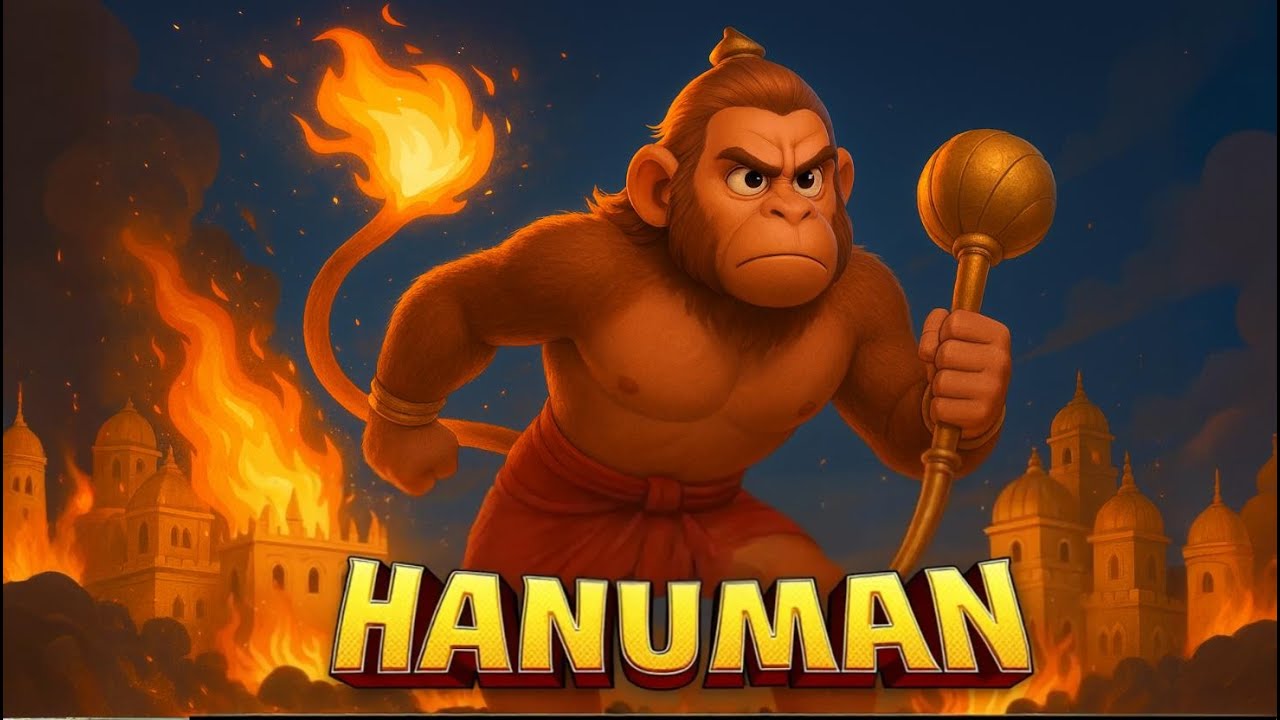 Hanuman The legend | 3D Animated Hanuman Chalisa | Most Beautiful ...