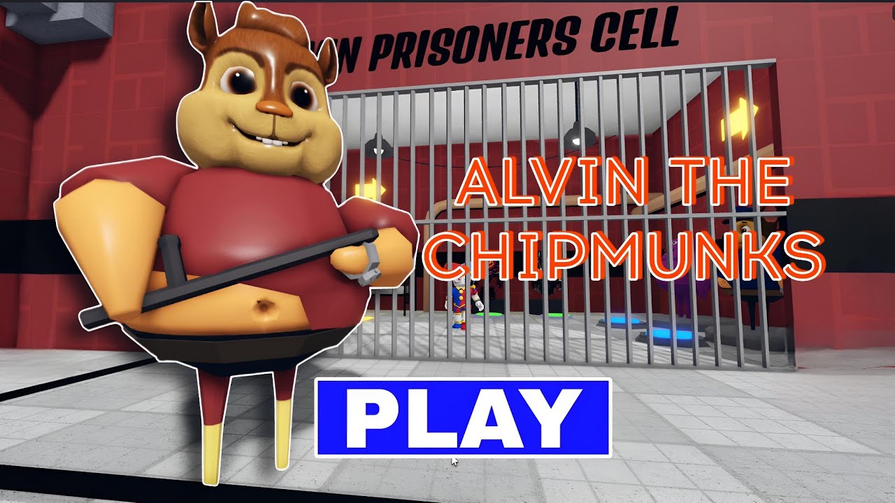 ALVIN THE CHIPMUNKS BARRY'S PRISON RUN! (OBBY) = ROBLOX GAME - YouTube