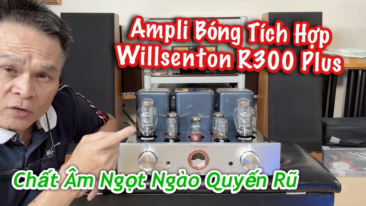Ampli Bóng Tích Hợp Willsenton R300 Plus, Class A Single-Ended, Đẹp, Chất Lượng Cao, Giá Hợp Lý ...