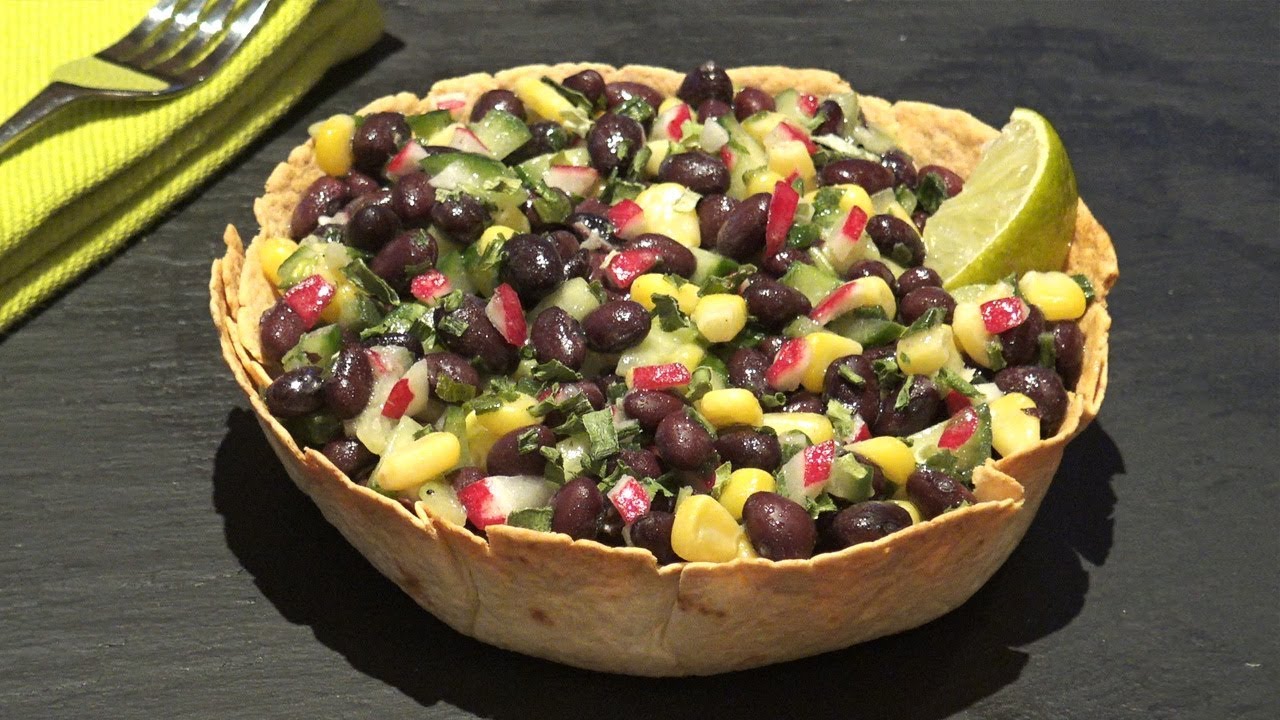 Salade Mexicaine pas comme les autres (recette facile) - YouTube