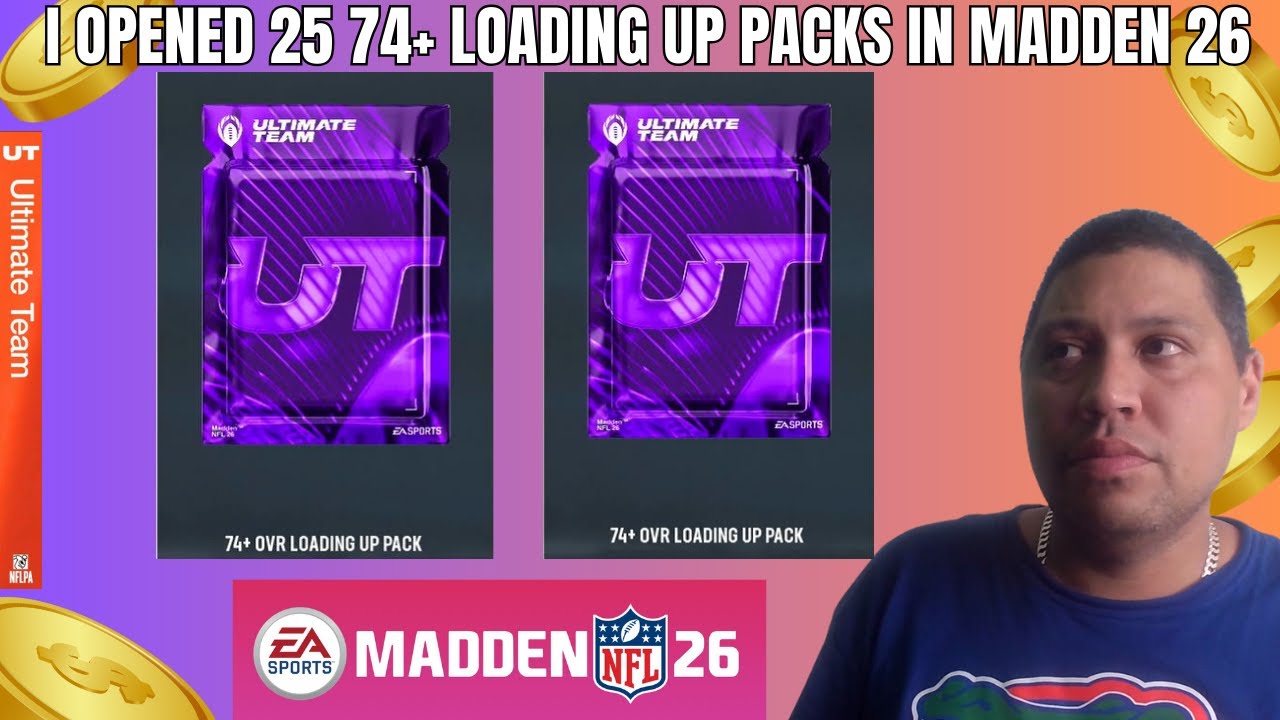 I OPENED OVER 25 74+ LOADING UP PACKS IN MADDEN 26 ULTIMATE TEAM!! BEST ...
