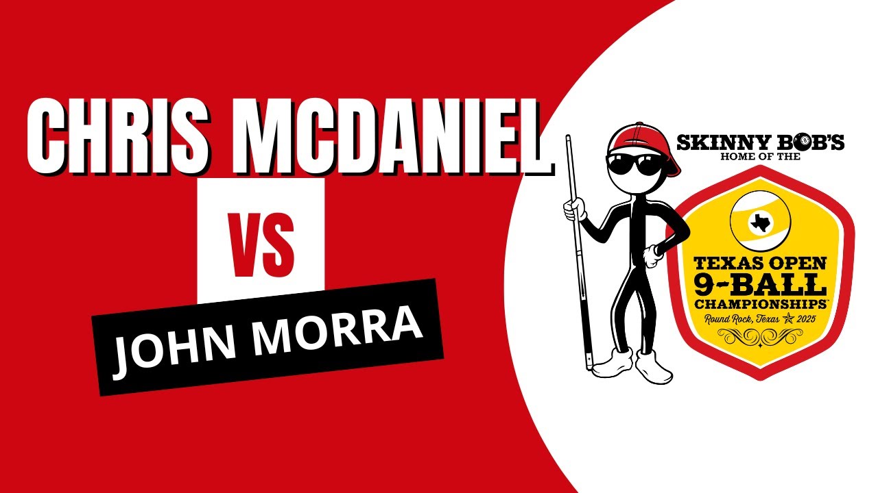 John Morra vs Chris McDaniel - Texas Open 2025 - YouTube