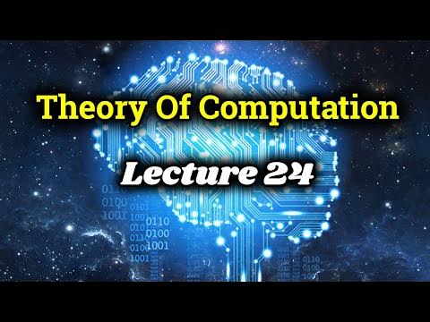 Theory of Computation | Lecture 24 | Mohammad Imam Hossain - YouTube
