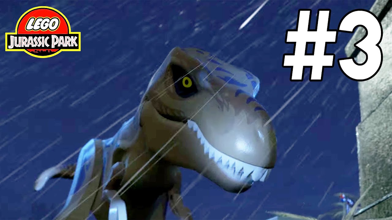 LEGO Jurassic World Gameplay - T-REX [3] - YouTube