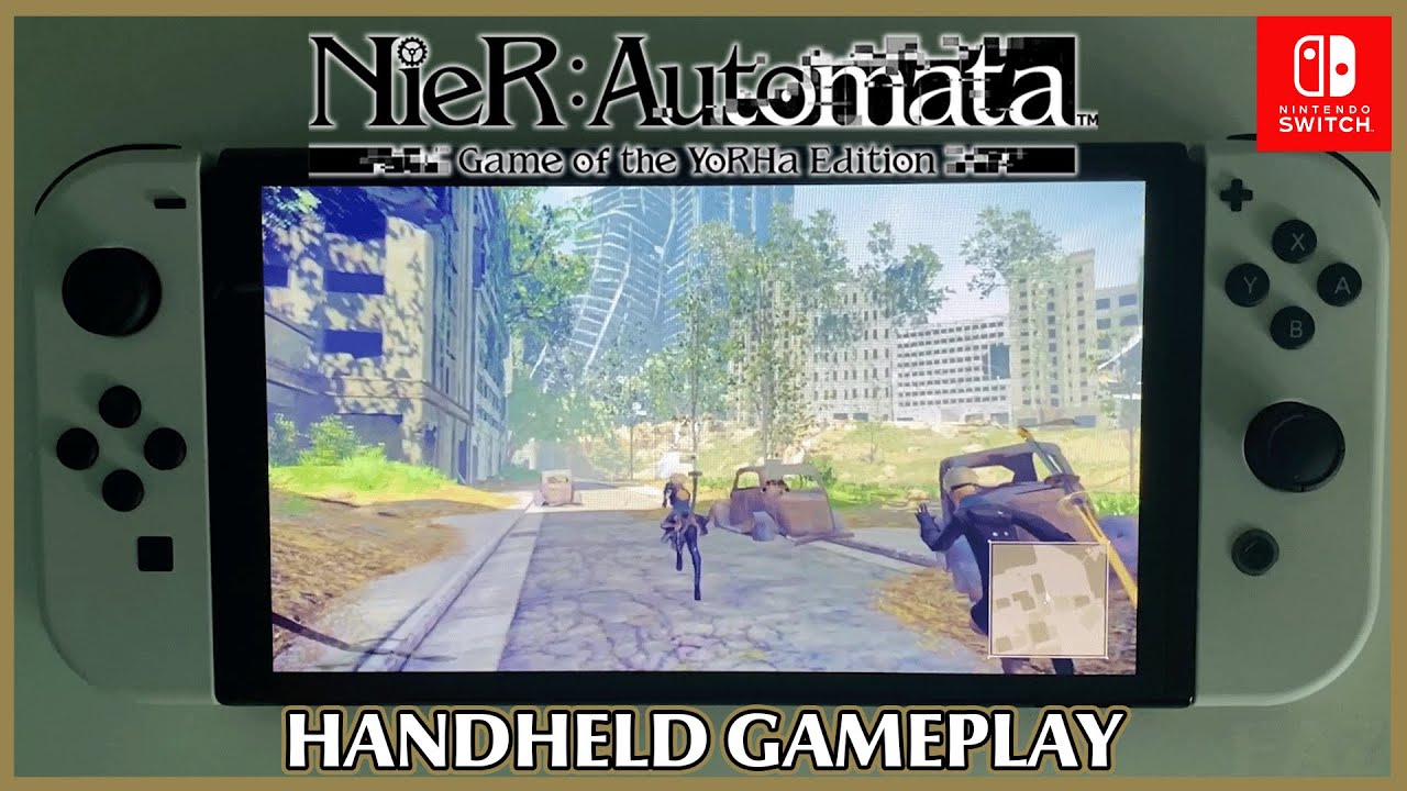 NieR: Automata Handheld Nintendo Switch Gameplay - YouTube