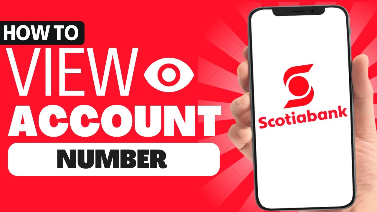 How to View Scotia Bank Account Number - Full Guide 2023 - YouTube