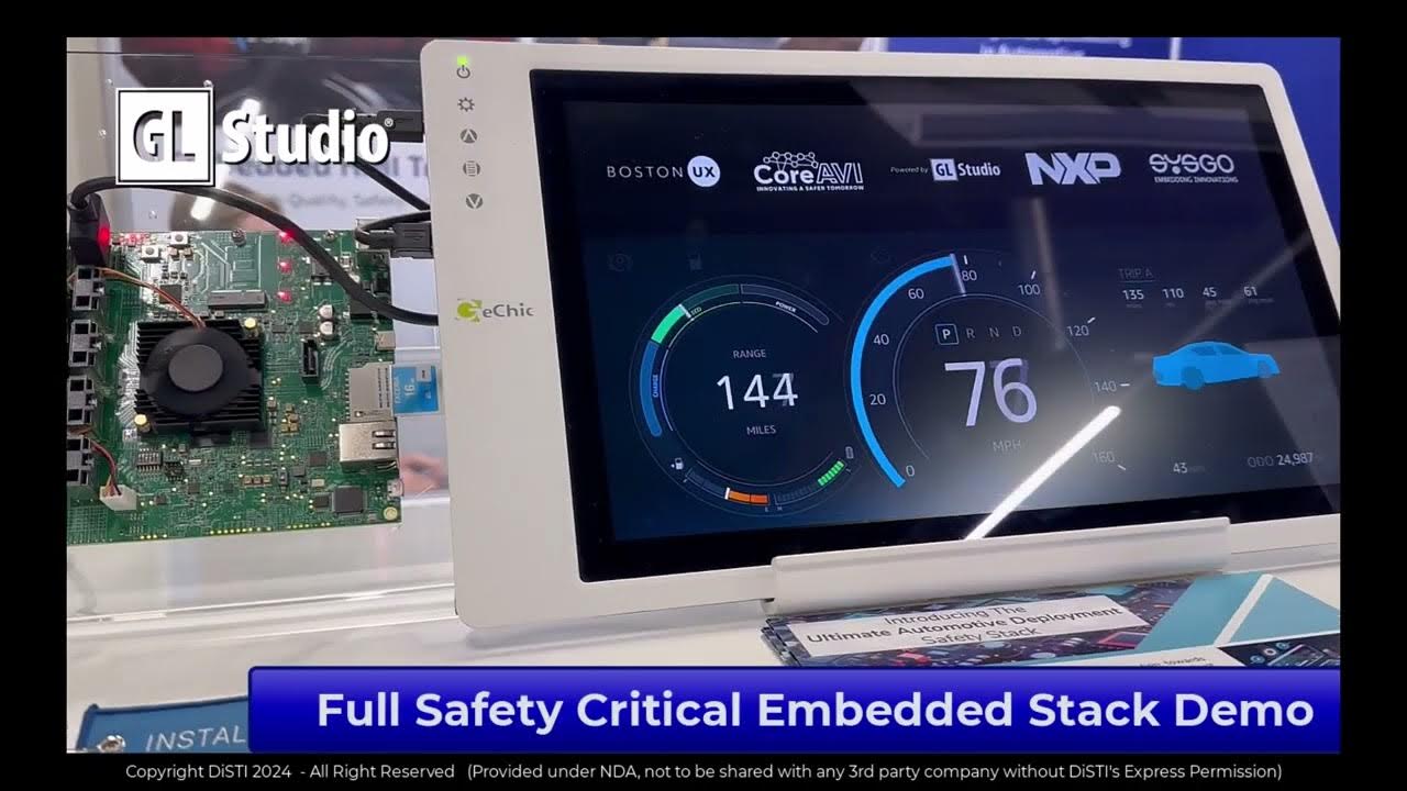 Safety Critical Platform - DiSTI CoreAVI NXP SYSGO - YouTube
