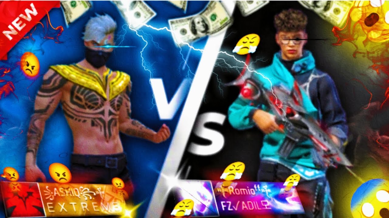 MR ASHIQ VS ROMIO FF 😱 | 1000 DIAMOND💎 CHALLENGE😤💯 - YouTube