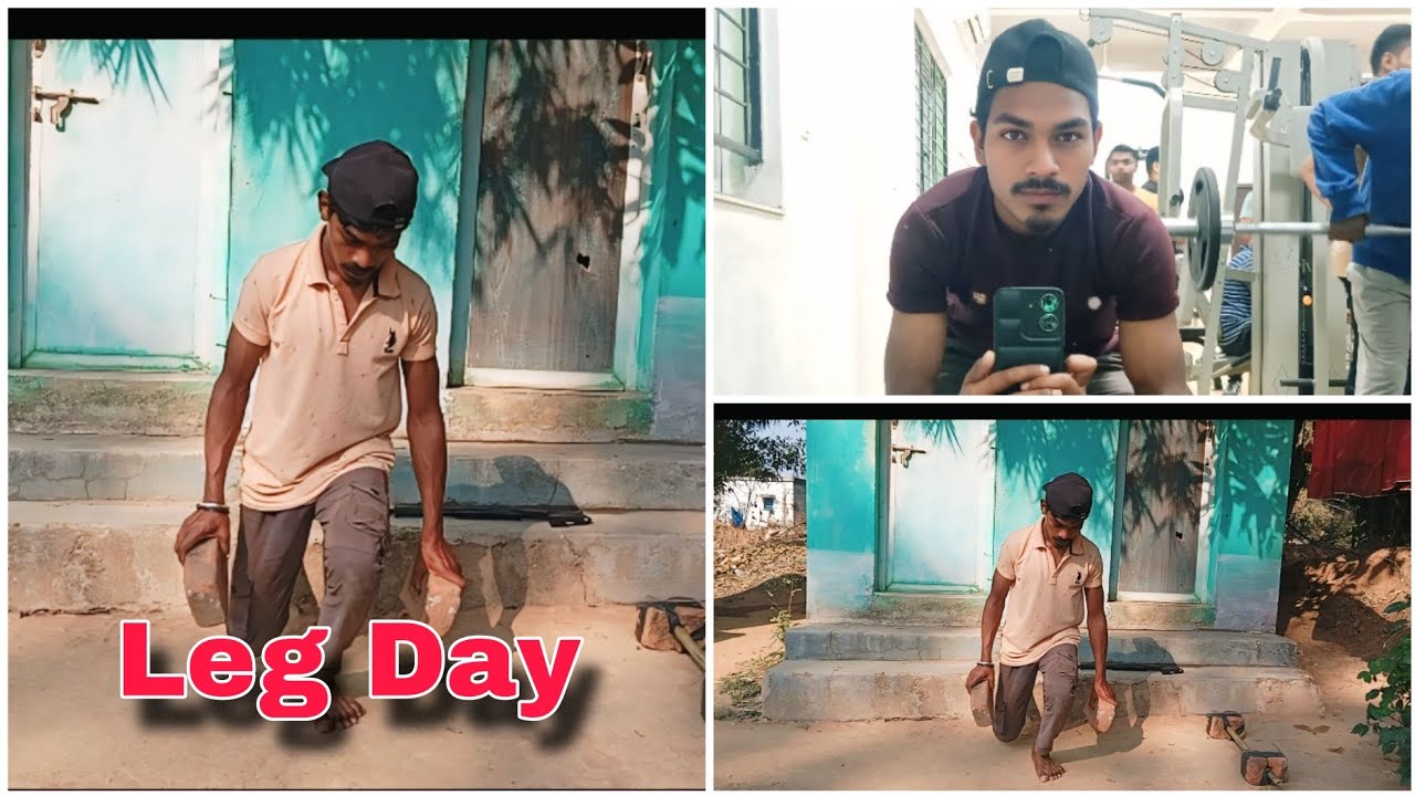 Today Leg Day And Home Exercise 👍#fitness #vlog #virelvideo - YouTube