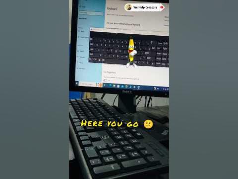 How To Use Computer Without keyboard #shorts - YouTube