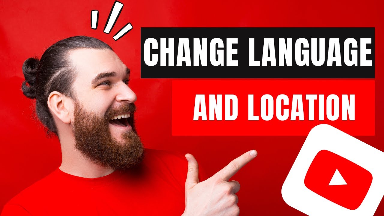 How to change language and location of YouTube channel (QUICK and EASY ...