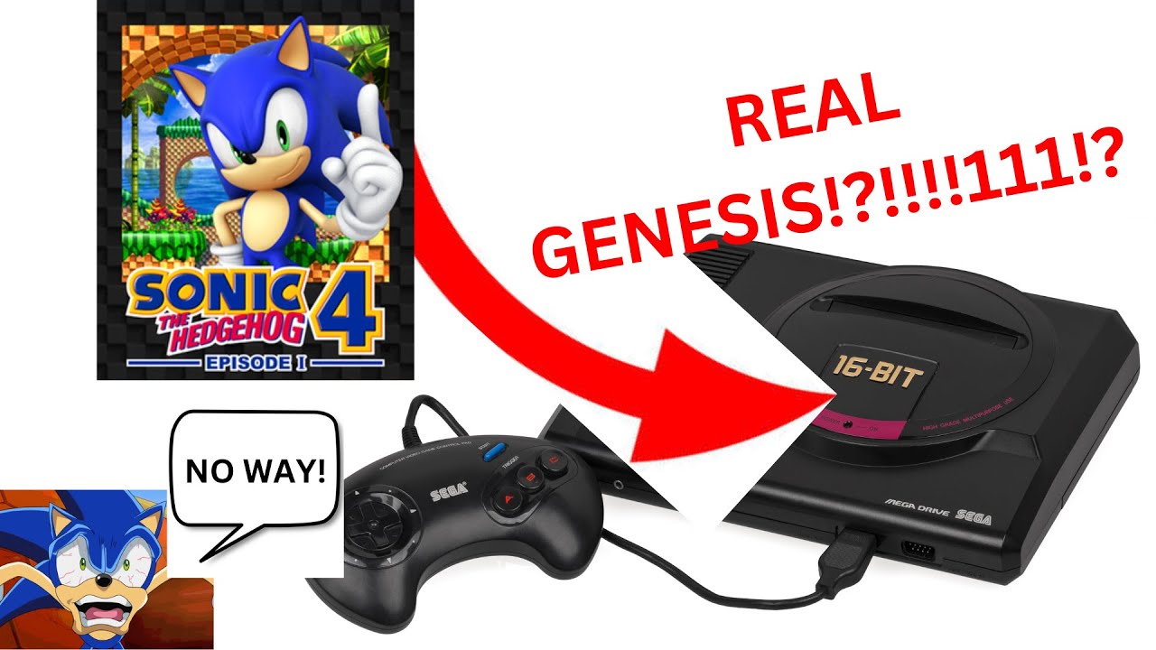 Sonic 4 Splash Hill Zone Act 3 Ym2612 Sn76489 Sega Genesis Cover