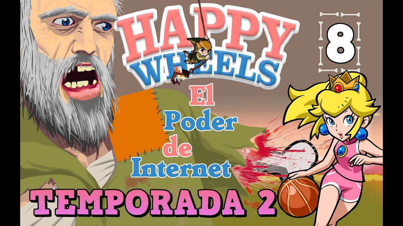 El Poder de Internet | Happy Wheels #8 | enriquemovie - YouTube