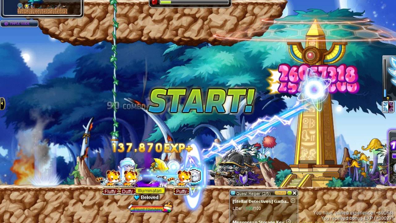 [MapleStory GMS v.173] Quest dialog spamming me in Dimensional PQ - YouTube