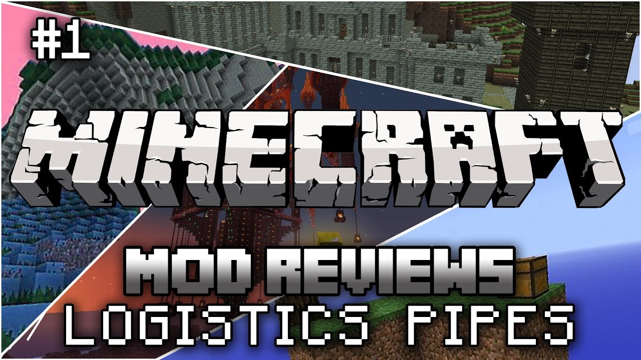 Mod Spotlight- Buildcraft logistics pipes (Part 1) - YouTube
