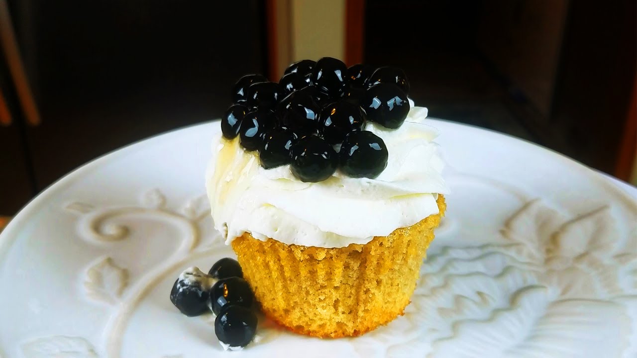 Boba Tea Cupcakes - AMAZING and DELICIOUS! - YouTube