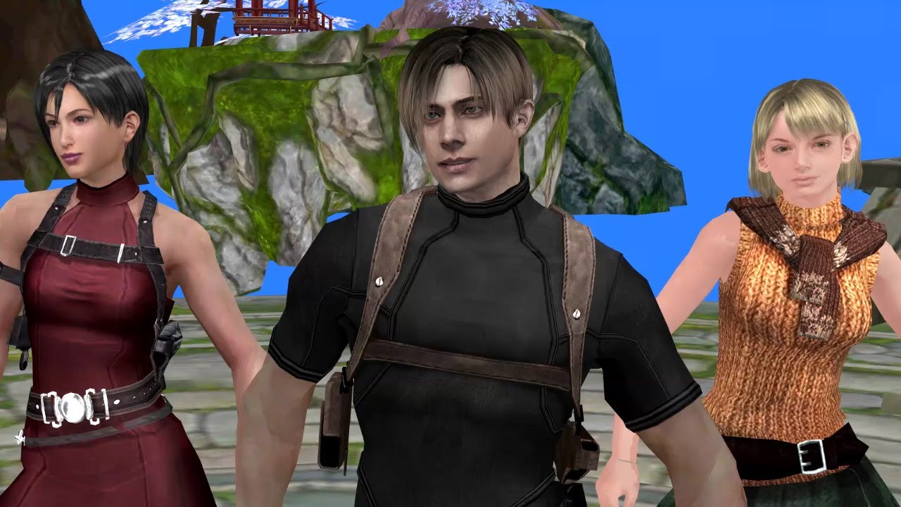 [MMD] TripleS Cherry Talk, Rising - Leon Kennedy, Rebecca, Sheva, Ada Wong Ashley kpop Resident ...