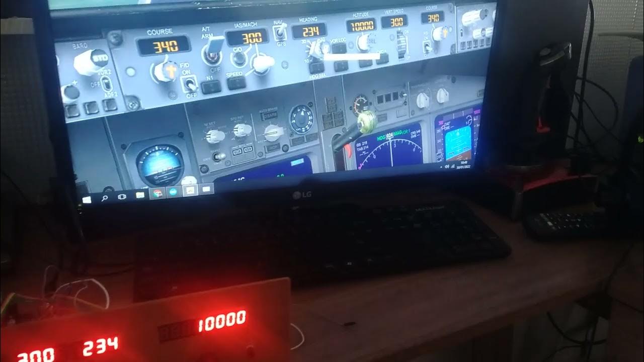 Painel mcp fsx com Link2Fs - YouTube